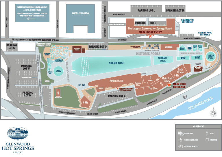 Property Map | Glenwood Hot Springs Resort