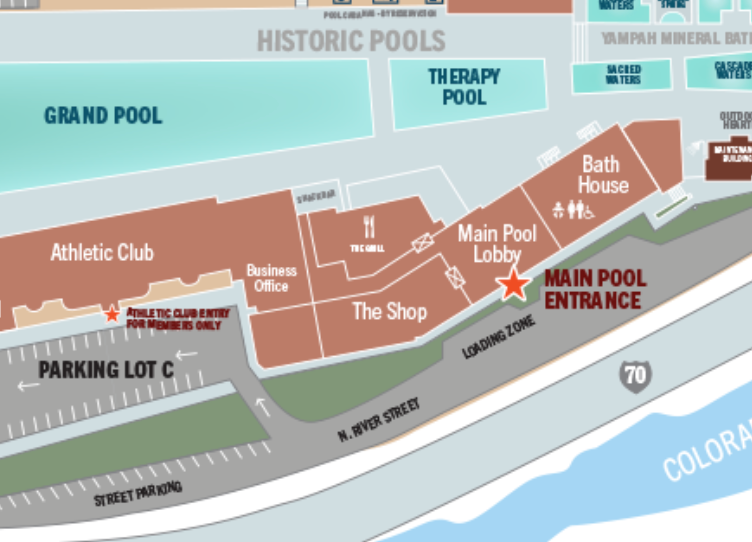 Property Map | Glenwood Hot Springs Resort